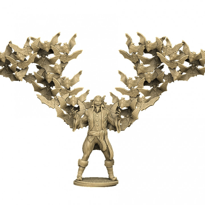 3D Printable Bats Swarm by MiniaturesCraze