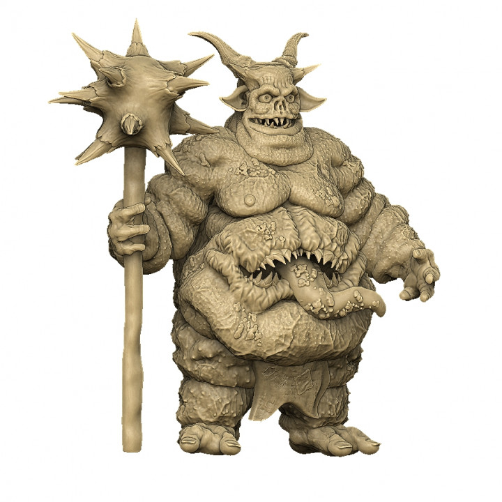 3D Printable Abomination Demon by MiniaturesCraze