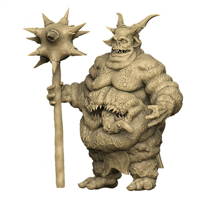 3D Printable Abomination Demon by MiniaturesCraze