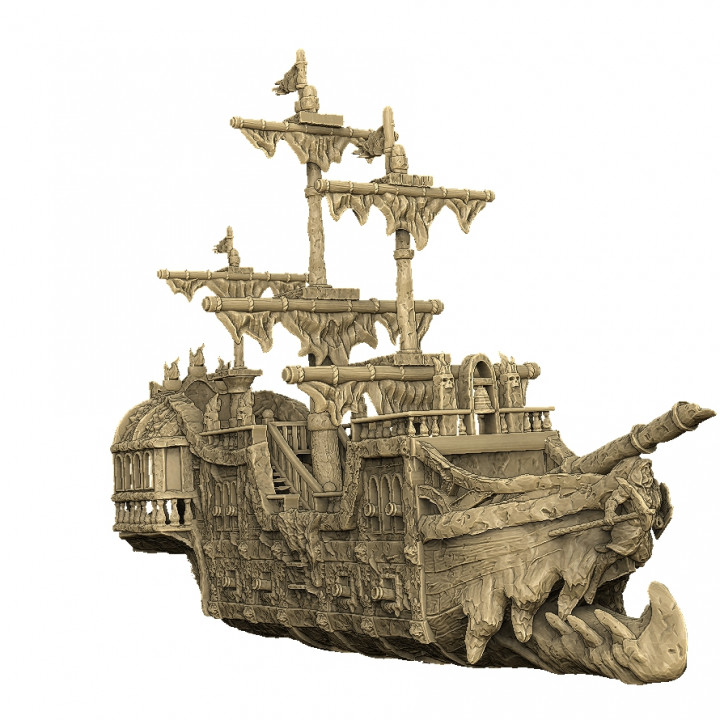 3D Printable 20mm Ghost Ship by MiniaturesCraze