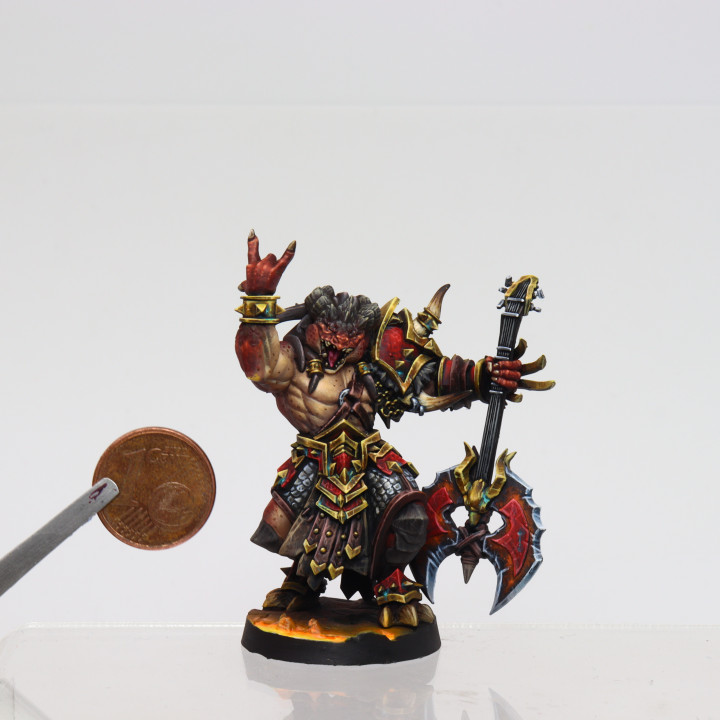 3D Printable [PDF Only] (Painting Guide) Diox, the Metal Bard ...