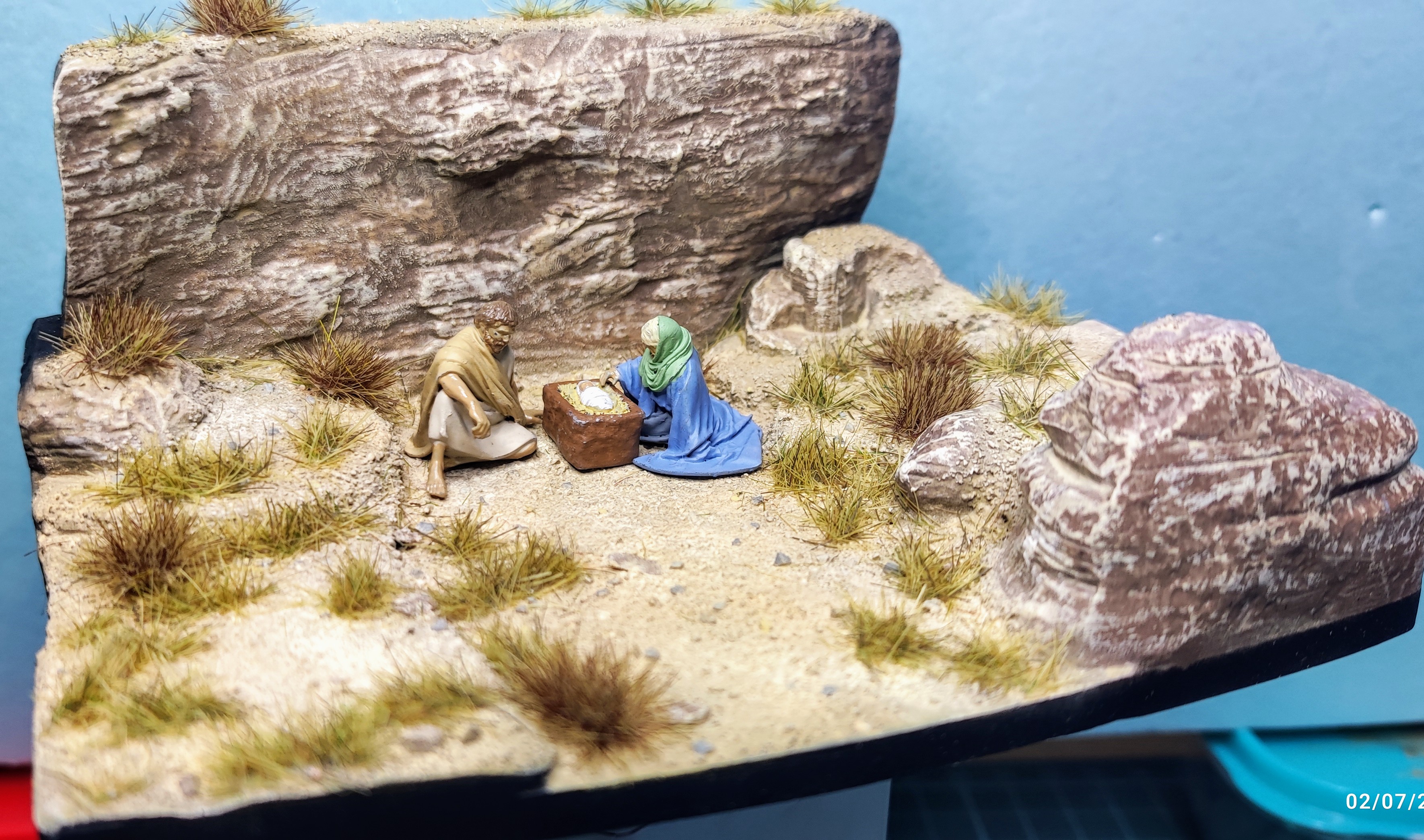 3D Printable Christmas Nativity Scene by Reconquer Designs