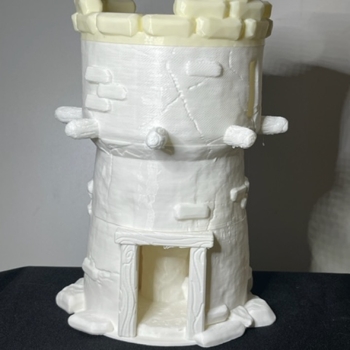 3D Printable Desert Tower by RFIPRINTS