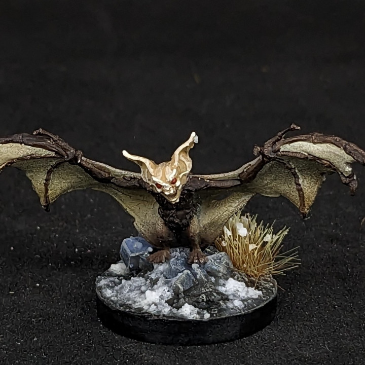 3D Print of Hell Bat C - Freebie by Raketoped