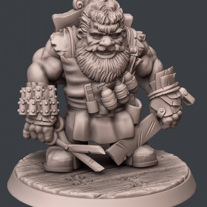 3D Printable Dwarves Set by Stonehaven Miniatures