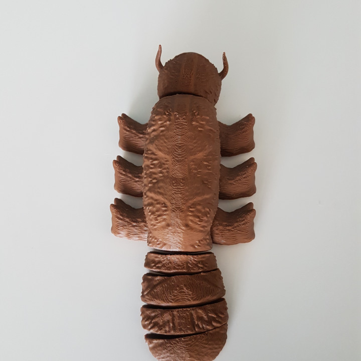 3D Printable Flying Bison (inspired by Appa) Flexi by Boby Green Creations