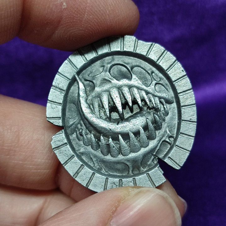 3D Print of Mimic Token/Coin by Metalurgo