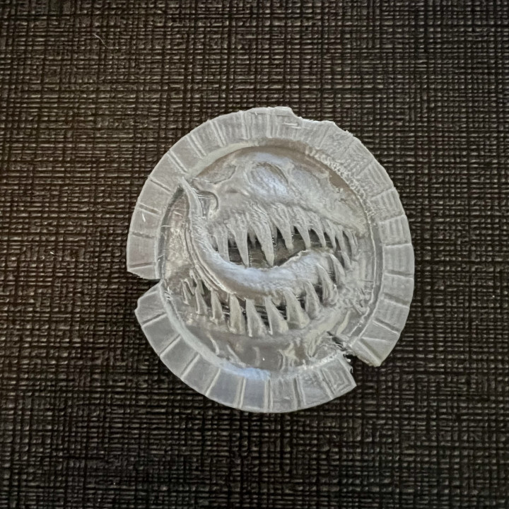 3D Print of Mimic Token/Coin by fractalinfinity