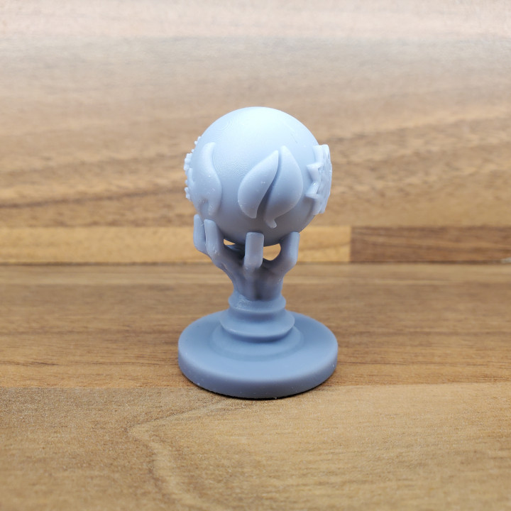 3D Printable Mana Sphere - Pre Supported by Tom's Twisted Tavern