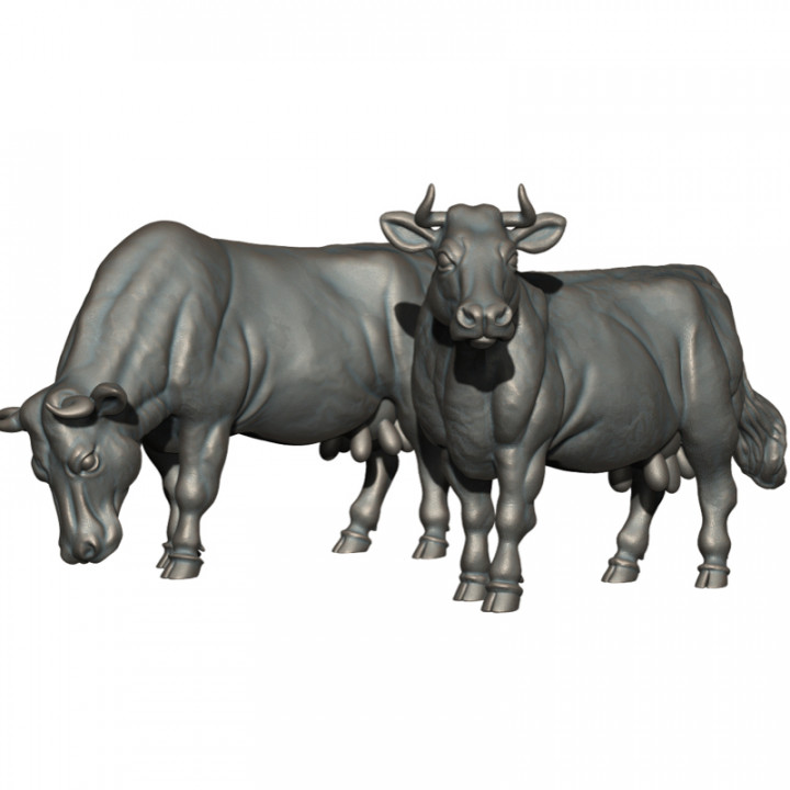 3D Printable Farm Animals by Wargames Atlantic