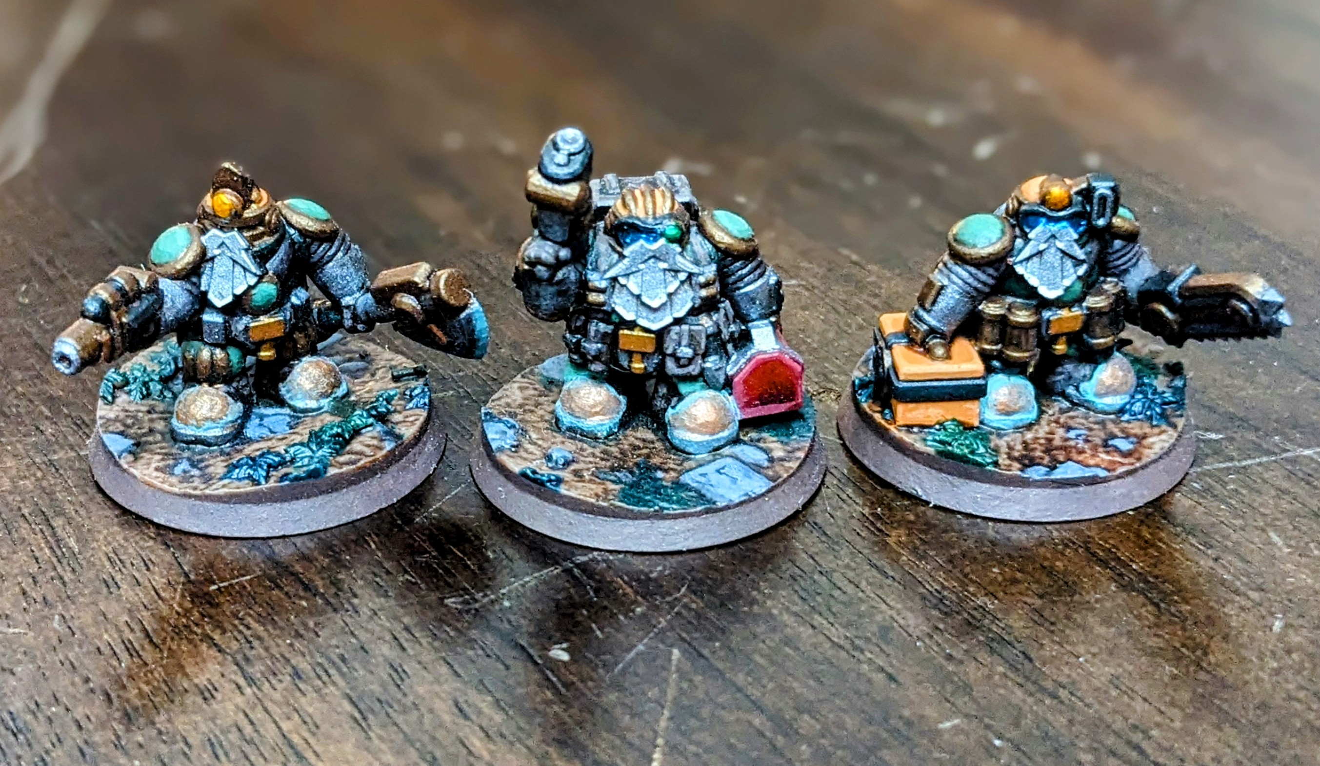 3D Printable Goliath Consortium Guildmasters & Guildpriests (6-8mm) by ...