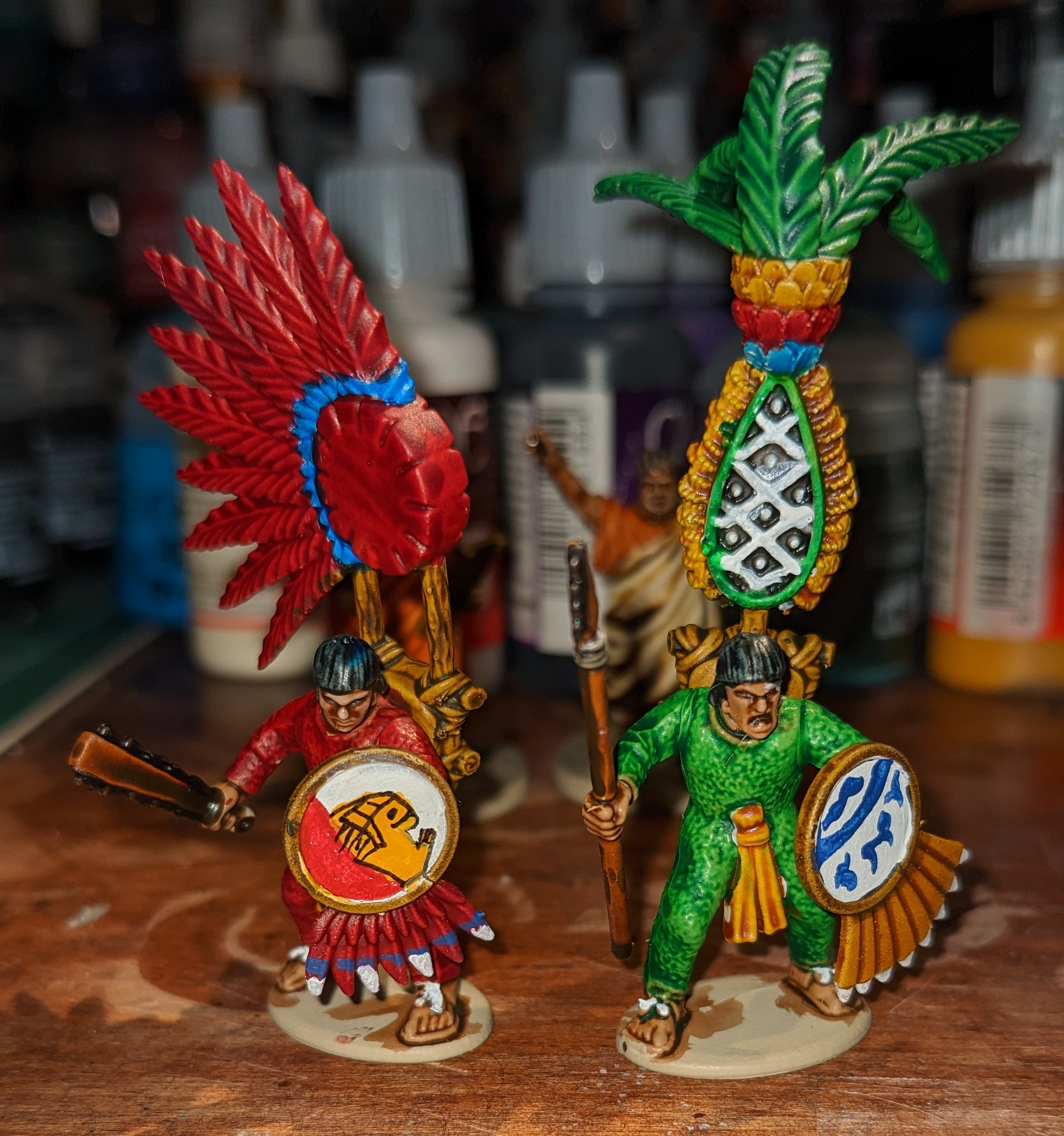 3D Printable Aztec War Banner Upgrade Kit by Wargames Atlantic