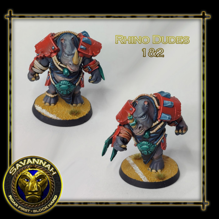 3D Printable BASE TEAM - FANTASY FOOTBALL SAVANNAH TEAM by Galladur's ...