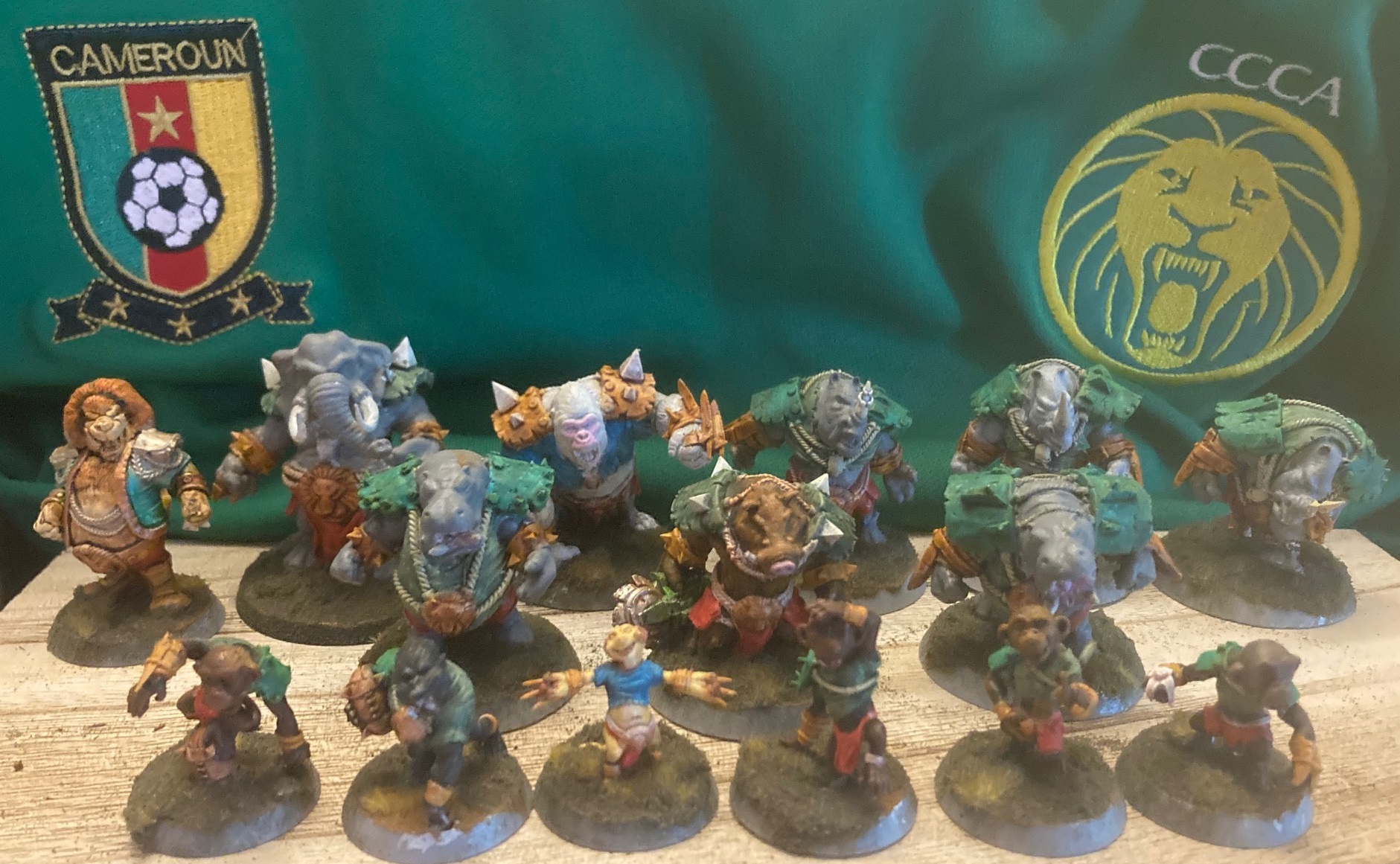3D Printable BASE TEAM - FANTASY FOOTBALL SAVANNAH TEAM by Galladur's ...