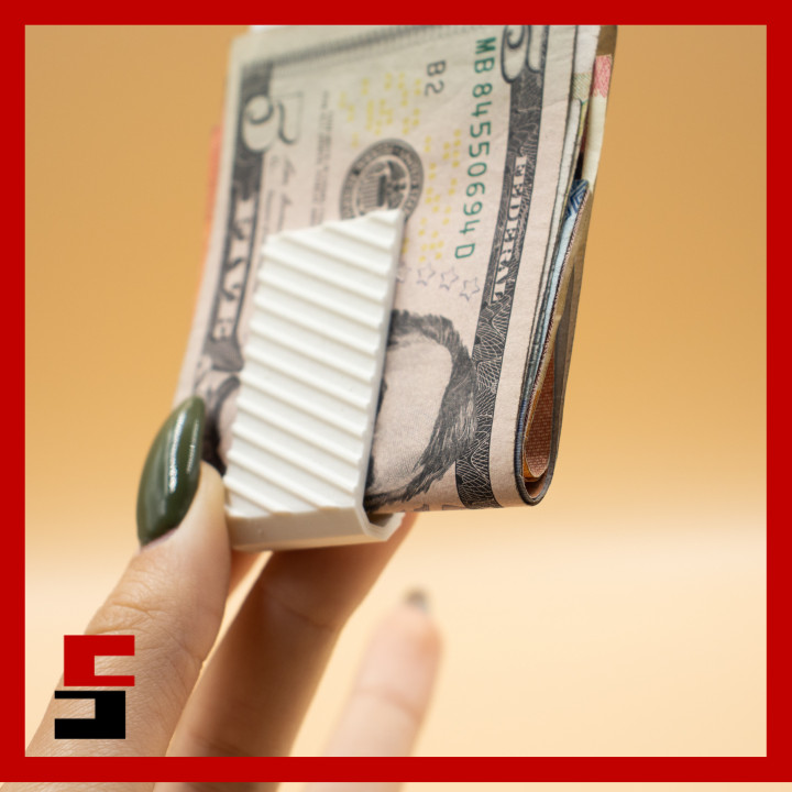 3D Printable Money Clips Clip by sliceables