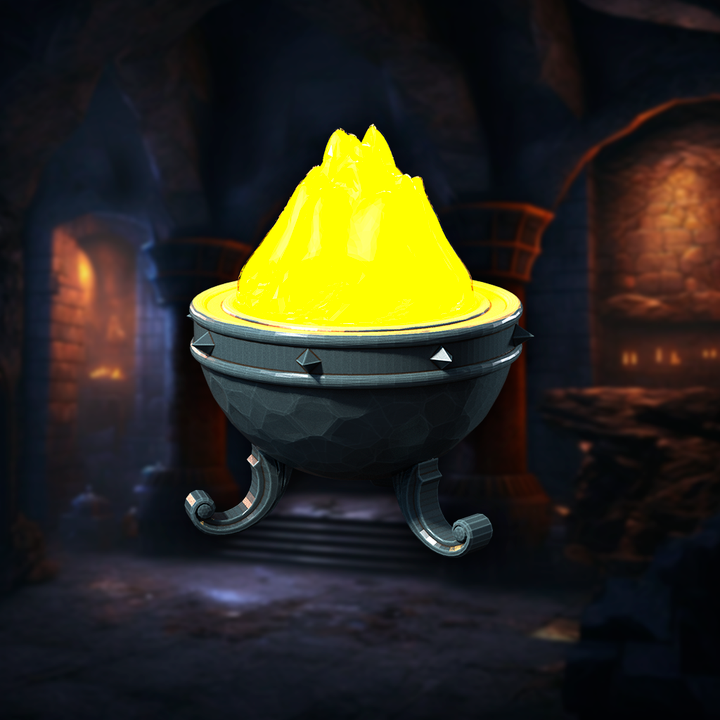 3D Printable LED Brazier (Fantasy LEDS Kickstarter) by Moonshine Miniatures