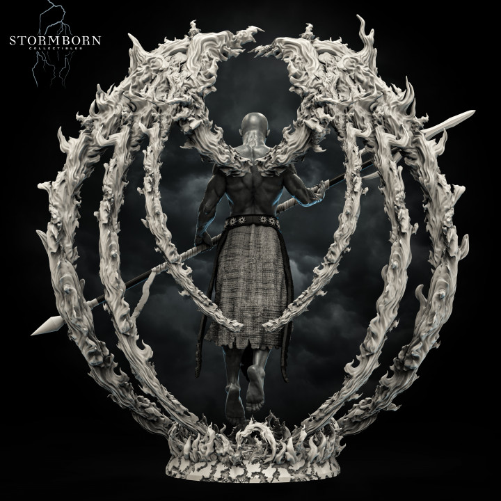 3D Printable Oros, Angel of Destruction (2 sizes included) by Stormborn ...