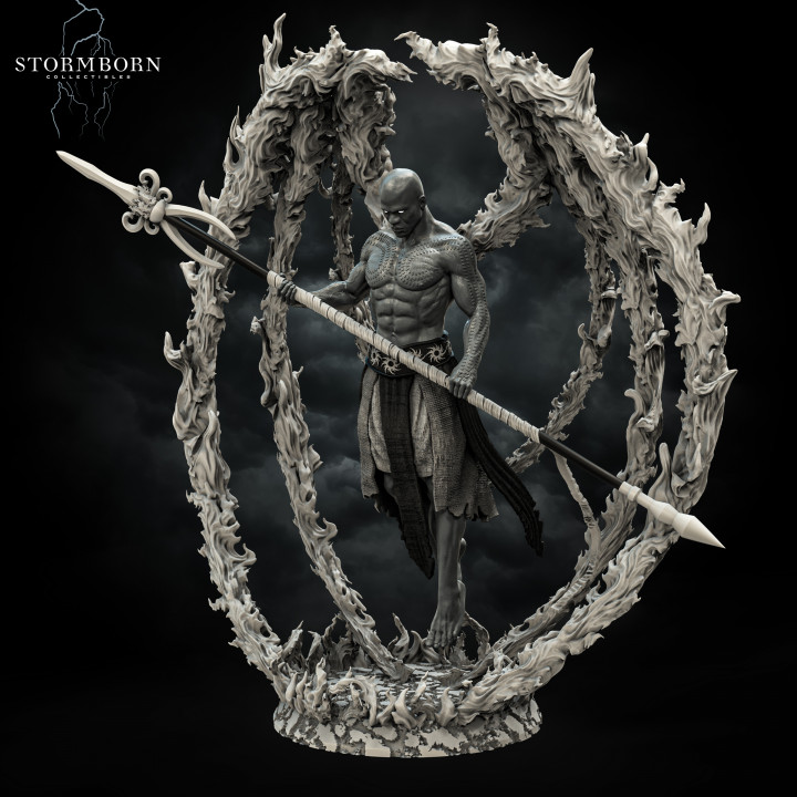 3D Printable Oros, Angel of Destruction (2 sizes included) by Stormborn ...