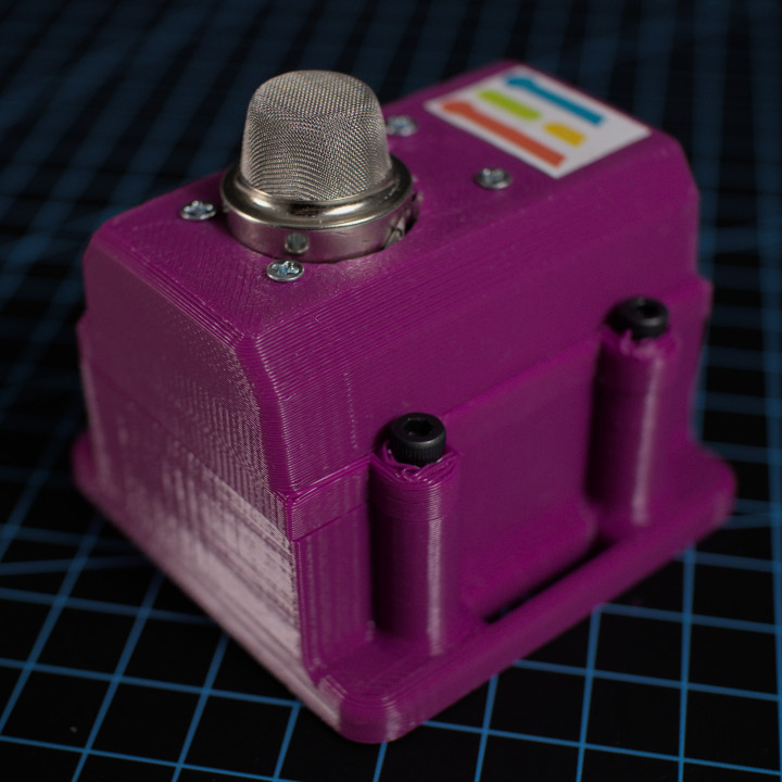 3D Printable Enclosure for Silabs xG24 and Flying Fish MQ-4 by Mihnea ...