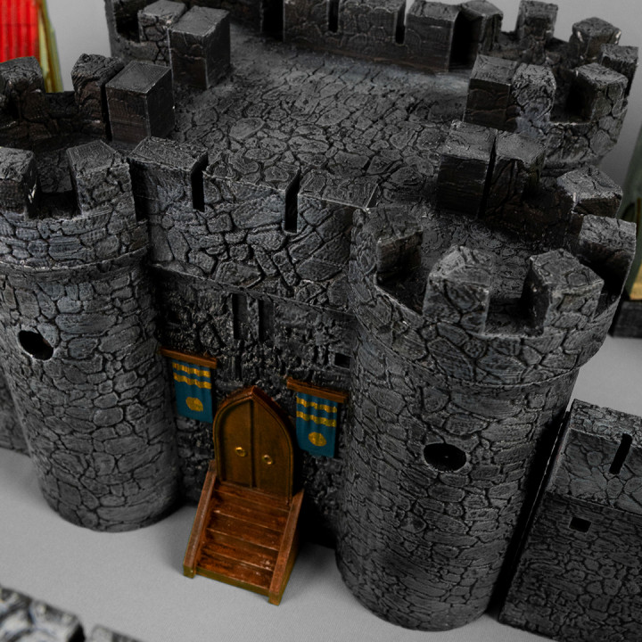 3D Printable Build Your Own Castle by Stlflix