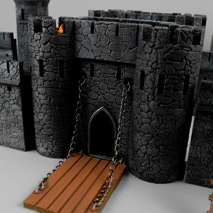 3D Printable Build Your Own Castle by Stlflix