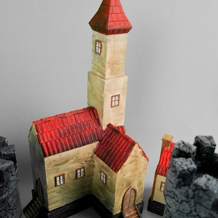 3D Printable Build Your Own Castle by Stlflix