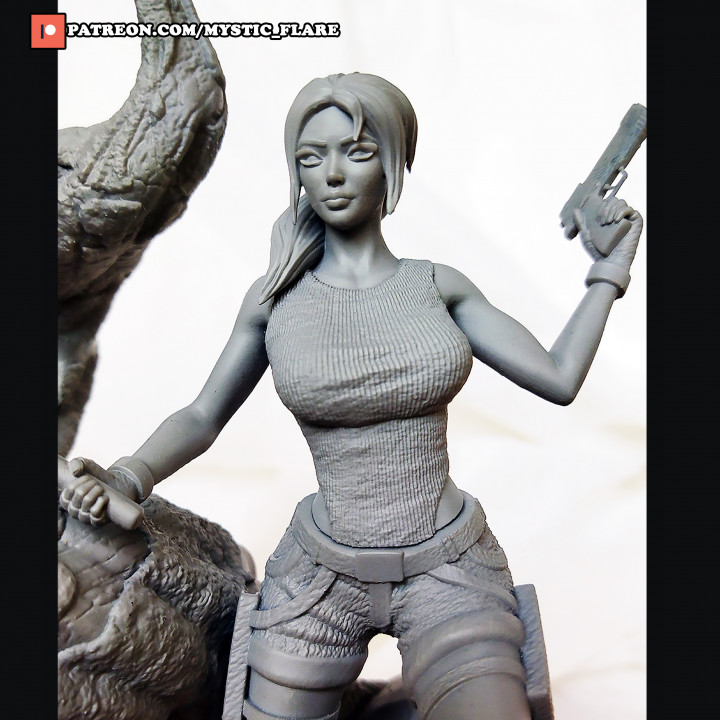 3D Printable Adventure Girl by MysticFlare