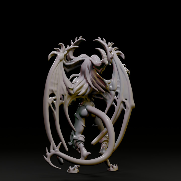 3D Printable Demon Queen by Arcknight LLC