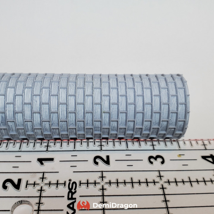 3D Printable Textured Terrain Rollers by DemiDragon