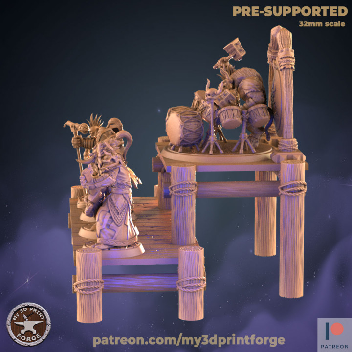 3D Printable Stage for the BAND by My3DPrintForge