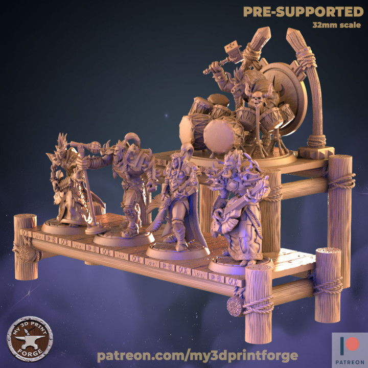 3D Printable Stage for the BAND by My3DPrintForge