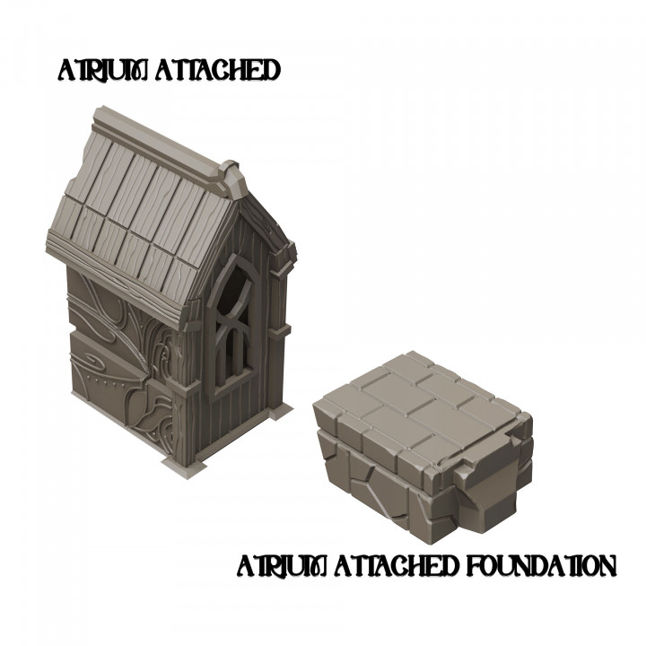 3D Printable Elven Modular Keep by Triple Spire Workshop