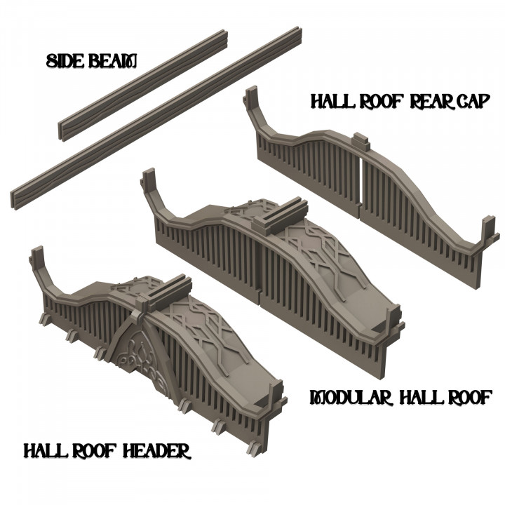 3D Printable Elven Modular Keep by Triple Spire Workshop