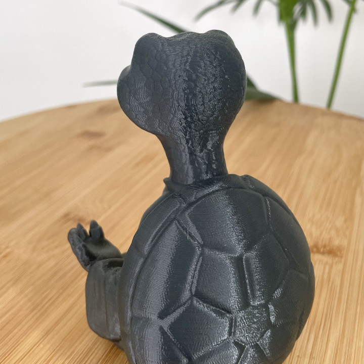 3D Printable Turtle Buddha Animals - No Supports by IK3D