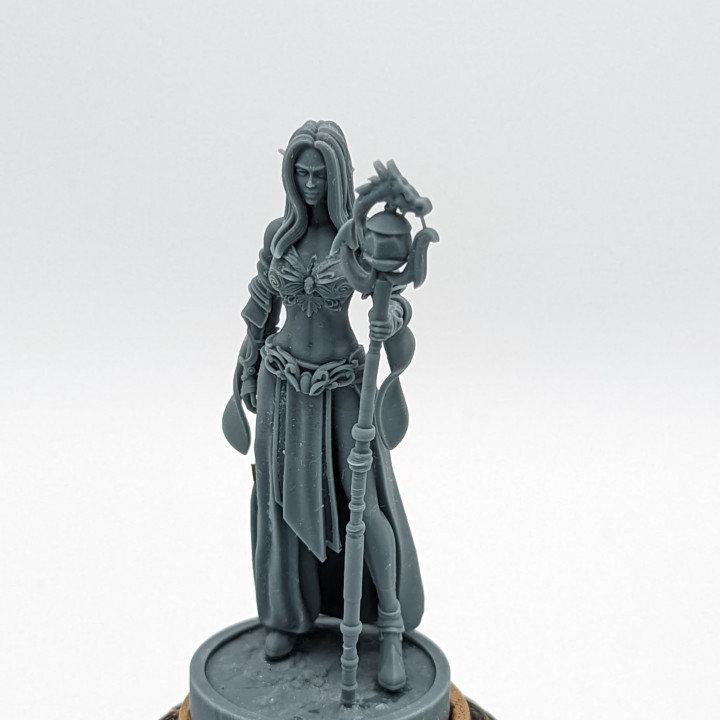3D Printable Aurora - Fantasy Elf Girls STL Vol 1 - 75mm + 35mm Scale ...