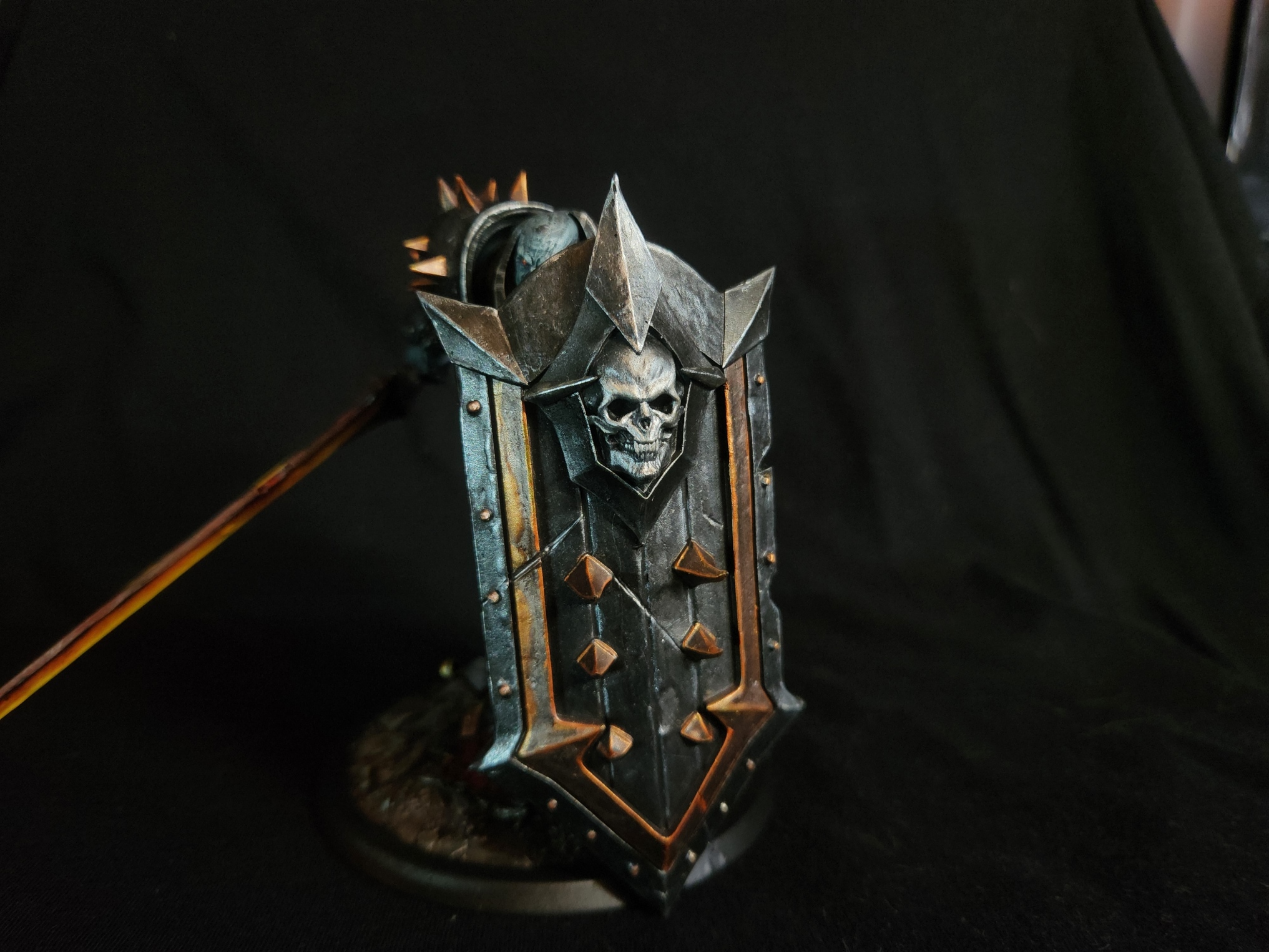 3D Printable Efreim Heavy soldier Shield Block by Rescale Miniatures