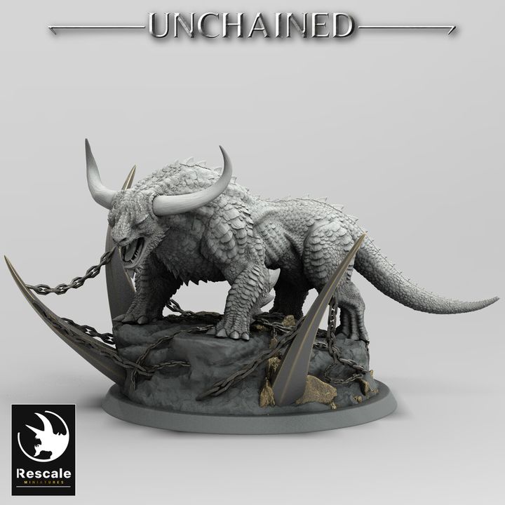 3D Printable Guard mount Squadron by Rescale Miniatures