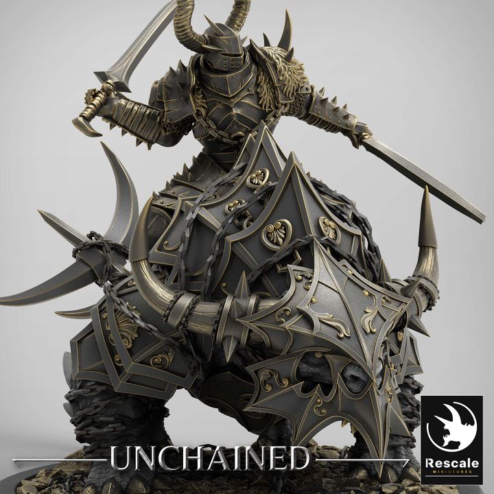 3D Printable Araki mounted by Dual Sword Light soldier Attack by ...