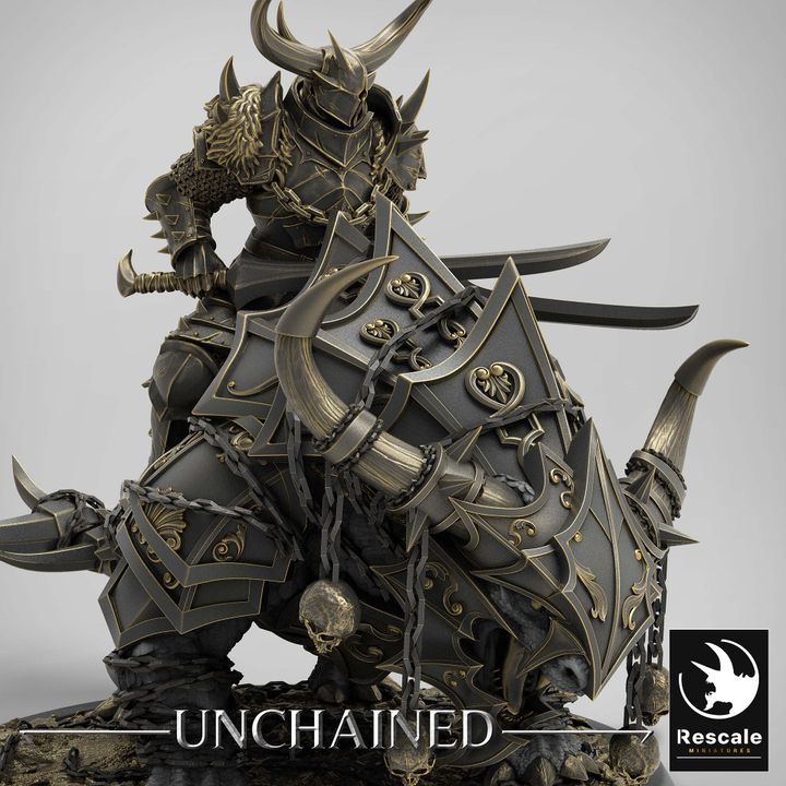 3D Printable Araki mounted by Dual Sword Light soldier Idle by Rescale ...