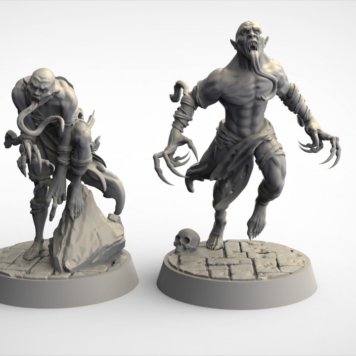 3D Printable Ghasts - Ottp by Axolote Gaming