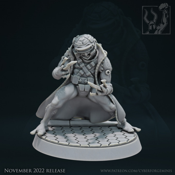 3D Printable Cyber Forge Katanas and Hexes 3 Weapon R by Titan Forge ...