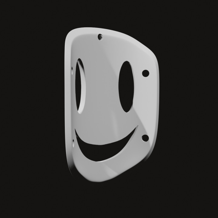 3D Printable TENKUU SHIPAN MASK by PhantomDancer