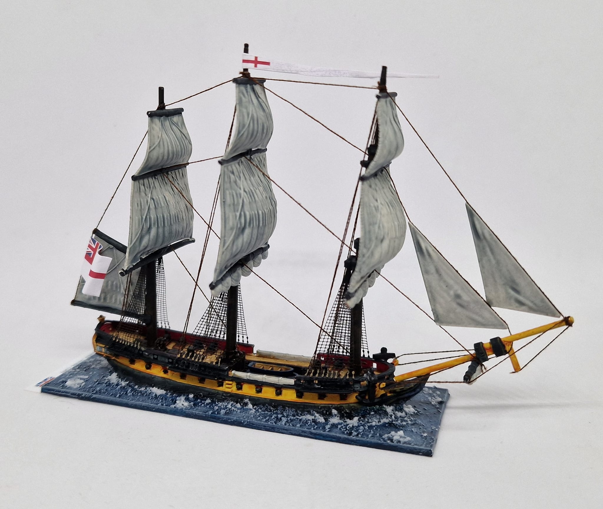 3D Printable French/British Frigate Diane/HMS Niobe 5th rate (2-PACK ...