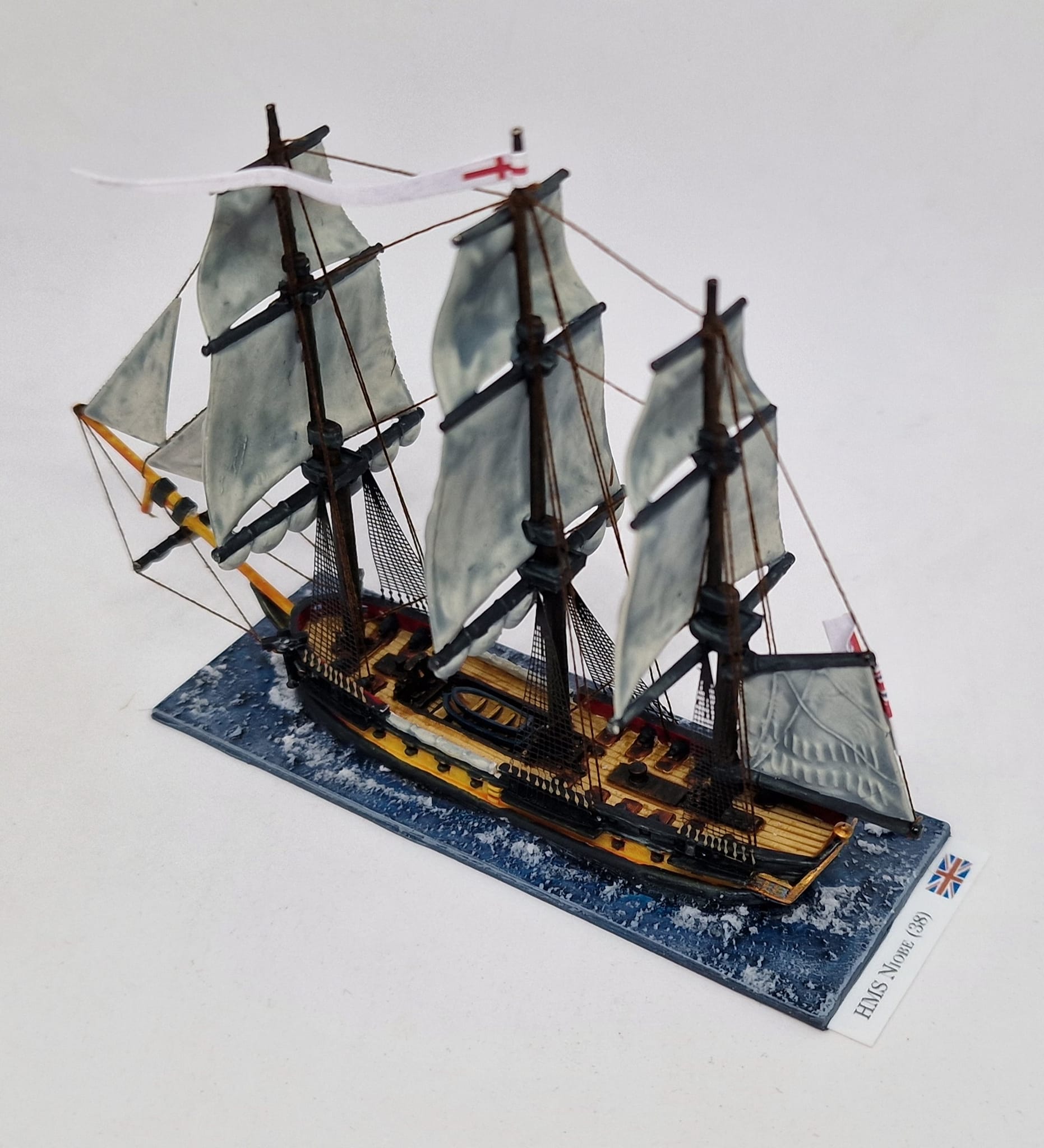 3D Print of French/British Frigate Diane/HMS Niobe 5th rate (2-PACK ...