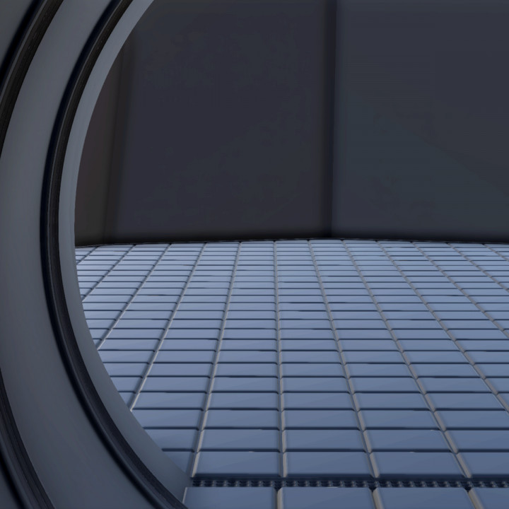 3D Printable Modular space base with corridor and dome (2) - Future Sci ...