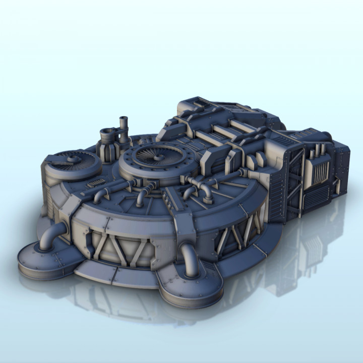 3D Printable Oxygen generator with tank (3) - Future Sci-Fi SF Infinity ...