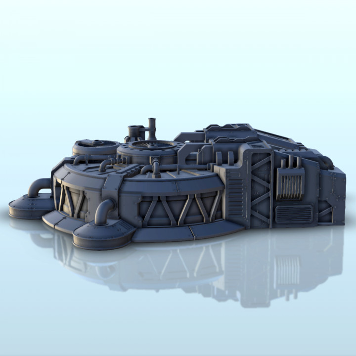 3D Printable Oxygen generator with tank (3) - Future Sci-Fi SF Infinity ...