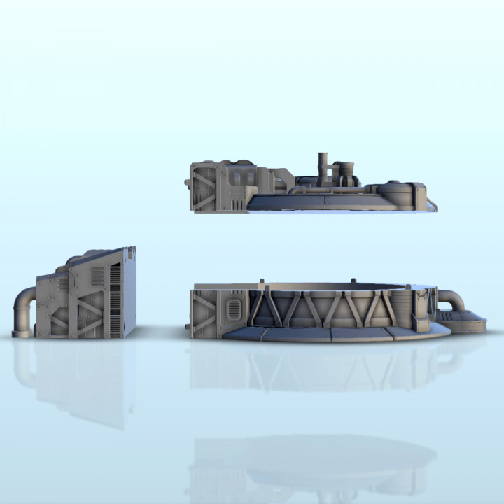 3D Printable Oxygen generator with tank (3) - Future Sci-Fi SF Infinity ...