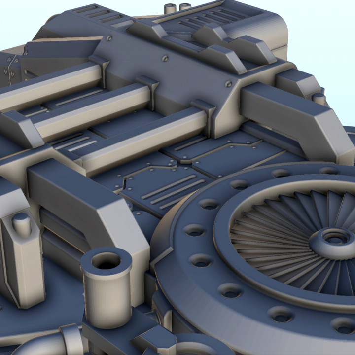 3D Printable Oxygen generator with tank (3) - Future Sci-Fi SF Infinity ...