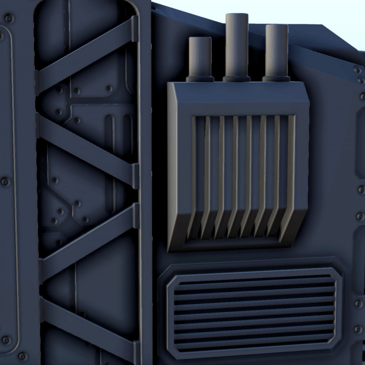 3D Printable Oxygen generator with tank (3) - Future Sci-Fi SF Infinity ...